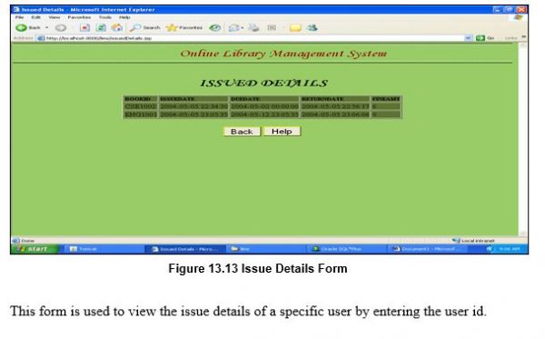 Online Library Management System Capstone Project Document - Capstone Guide